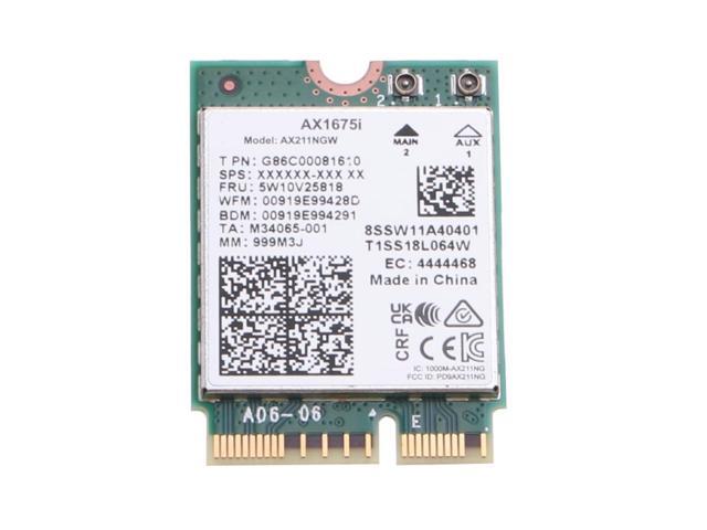 Click here for M.2 Key E CNVio2 AX1675i Wifi Card Tri Band Wirele... prices