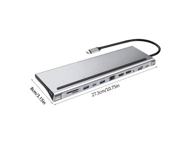 Click here for 12-In-1 USB Type-C Hub to Dual -Hdmi Rj45 Multi US... prices