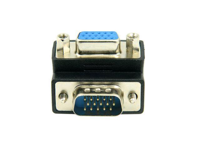 Click here for Right Angled 270 Degree VGA SVGA 15pin Male to Fem... prices