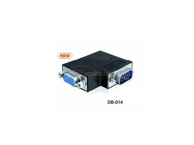 Click here for Vertical Flat Left Angled 90 Degree VGA SVGA Male... prices