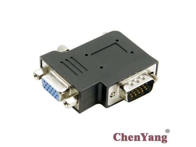Click here for Vertical Flat Right Angled 90 Degree VGA SVGA Male... prices