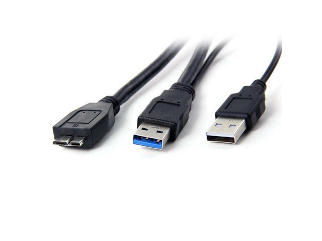 Click here for Two USB 3.0 A Male with USB Power to Micro USB 3.0... prices