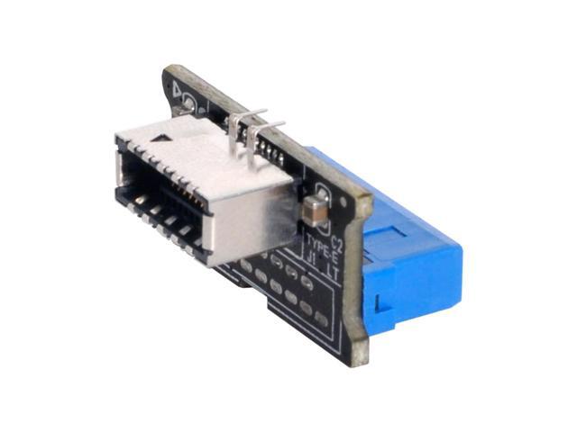 Click here for Vertical USB 3.1 Front Panel Socket Key-A Type-E t... prices