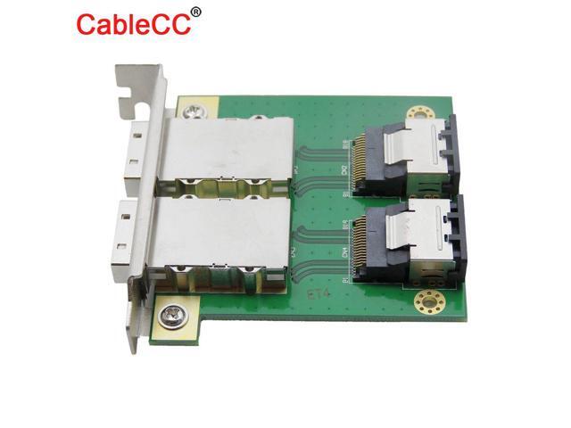 Click here for Dual Port Internal Mini SAS 4i SFF-8087 to Externa... prices