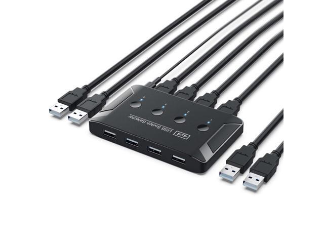 Click here for 4 Port PCs Sharing 4 Devices KVM USB 2.0 Switch Se... prices