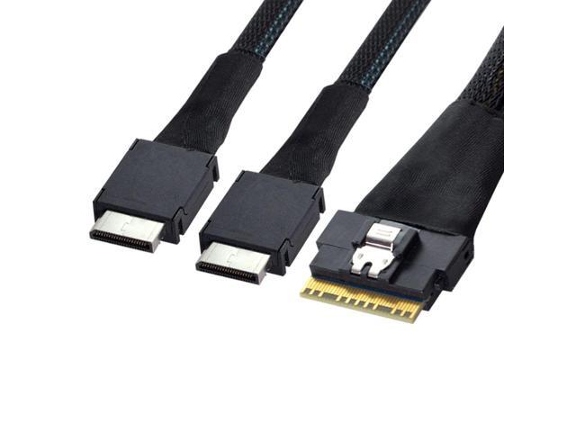 Click here for SFF-8654 8i 74Pin to Dual Oculink SFF-8611 PCI-E U... prices