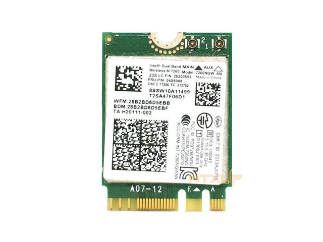 Click here for 7260AN 7260NGW 2.4G 5G 300Mbps wifi + Bluetooth 4.... prices