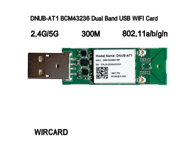 Click here for DNUB-AT1 (236B) 2.4/5G wifi 802.11a/b/g/n 300M Dua... prices