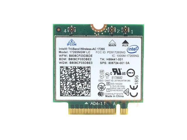 Click here for 802.11ac 802.11ad for Intel Wireless-AC 17265 1726... prices