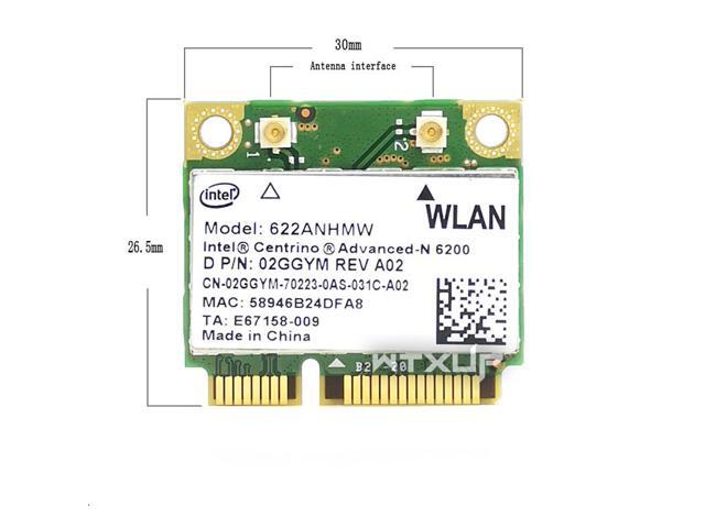 Click here for 622ANHMW 622AN Dual Band 2.4G 5G Mini PCI-E 300Mbp... prices