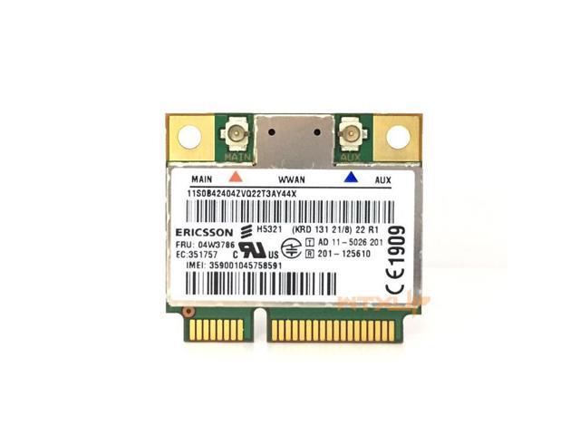 Click here for H5321 H5321gw FRU 04W3786 3G WWAN Network Card mod... prices