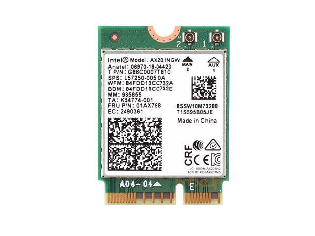 Click here for Wi-Fi 6 Intel AX201 M2 Key E CNVio 2 Wifi Card Dua... prices