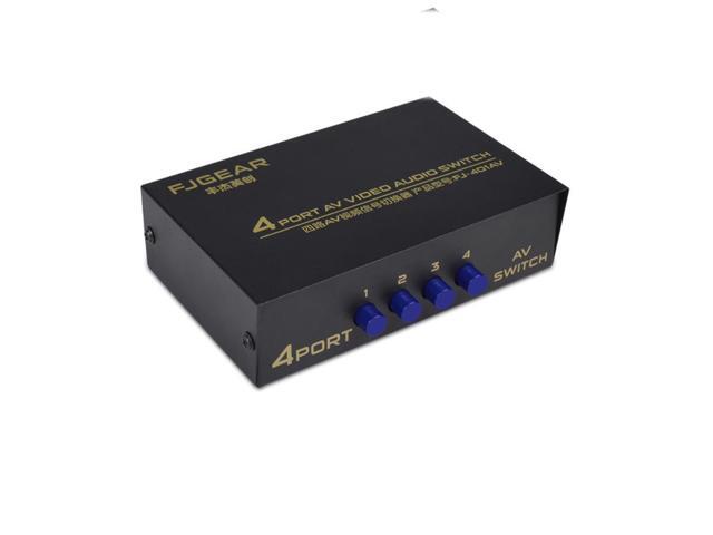 Click here for AV Switch Box 4 in 1 out AV Audio Video Signal Com... prices
