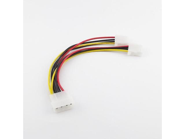 Click here for FOR 1pc IDE 4 PIN Molex Male Power to 2x Molex Fem... prices