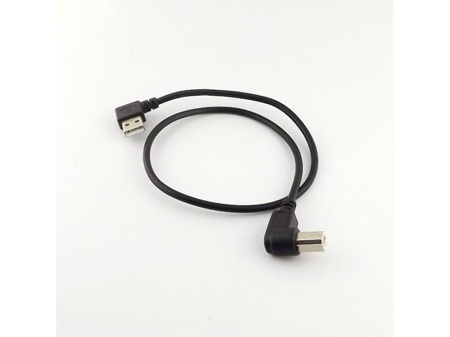 Click here for FOR 1pc USB 2.0 A Male Left Angle To USB B Male Ri... prices