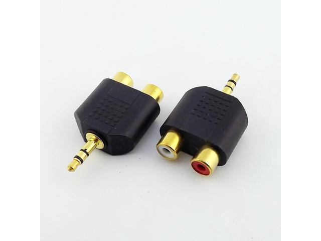 Click here for OIAGLH 10pcs 3.5mm Male Stereo to Dual 2x RCA Fema... prices