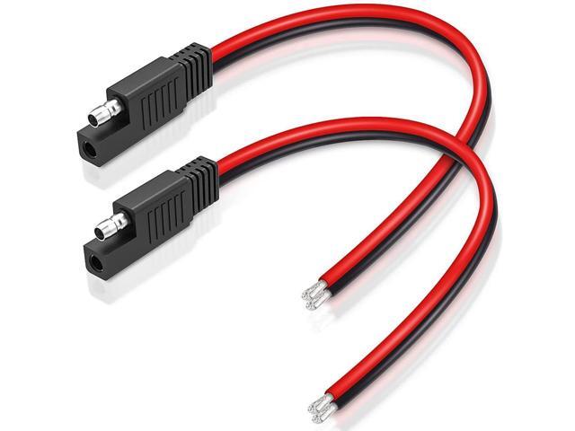 Click here for OIAGLH 10AWG SAE Connector Cable Plug 2 Pin Quick... prices