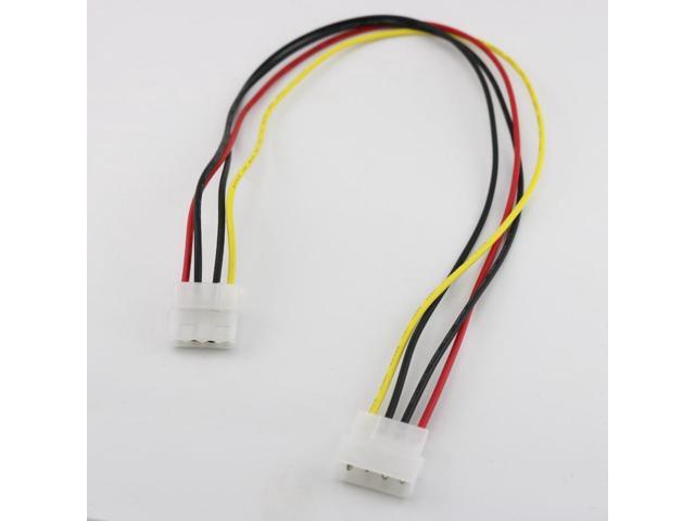 Click here for FOR 10pcs 50cm/1.5ft IDE 4 PIN Molex Male Power to... prices