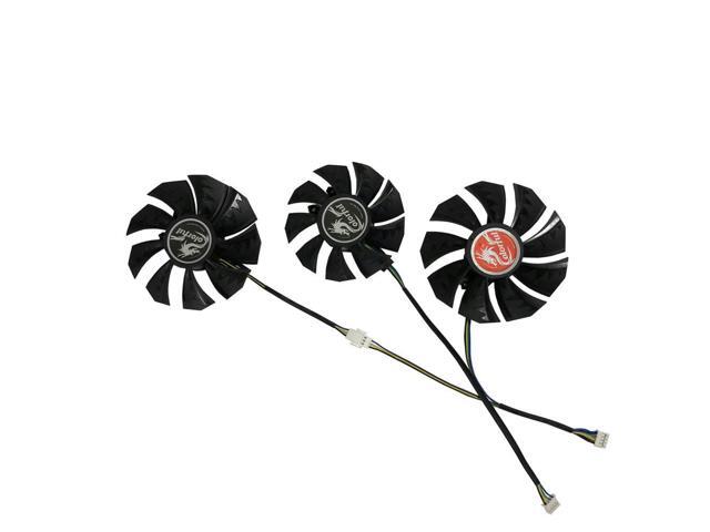 Click here for OIAGLH 3Pcs/Set 75MM*1+85MM*2 GPU Cooler For GeFor... prices