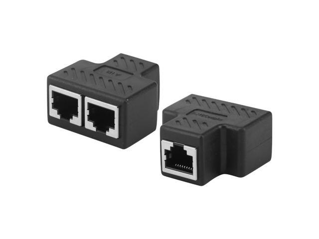 Click here for OIAGLH 2pcs PVC 1 To 2 High Speed Network Adapter... prices