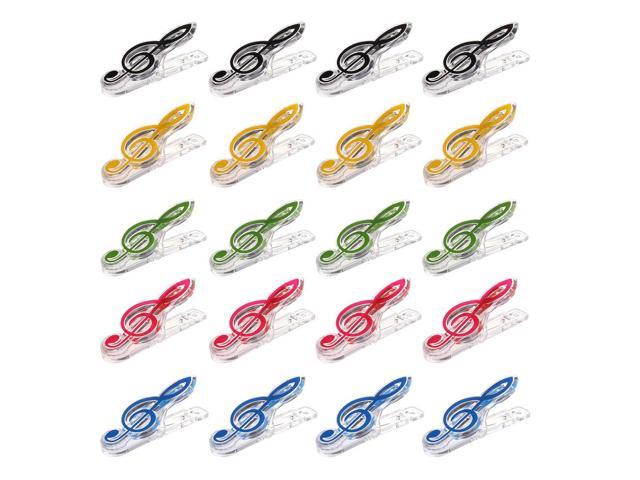 Click here for OIAGLH 20pcs Music Paper Clip Thick Durable Multi... prices