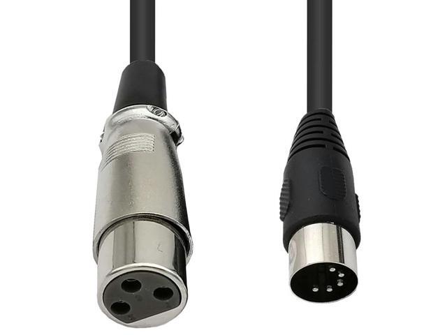 Click here for OIAGLH MIDI to XLR Adapter Cable DIN 5 Pin Male to... prices