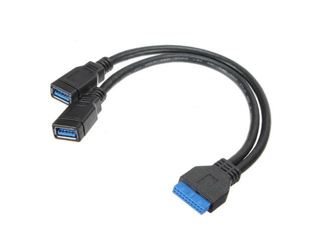 Click here for FOR 2 Port USB 3.0 A Female to 20 Pin Header Mothe... prices