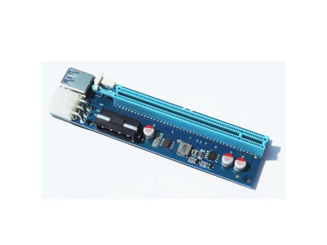 Click here for FOR 6 pin 4pin PCIe PCI-E PCI Express Riser Card 1... prices