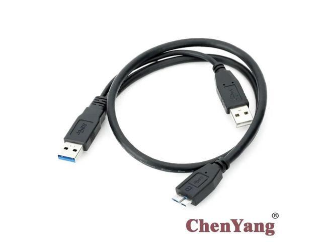 Click here for FOR Micro USB 3 Y to Two USB3.0 A Male Cable 50CM... prices