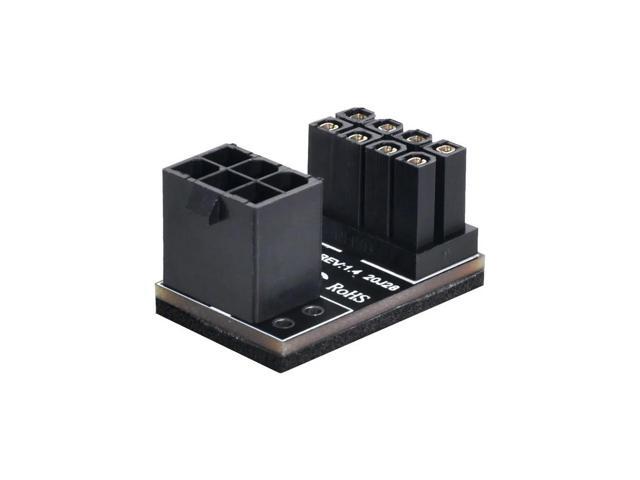 Click here for FOR ATX 6Pin Female to 8pin Male 180 Degree Angled... prices