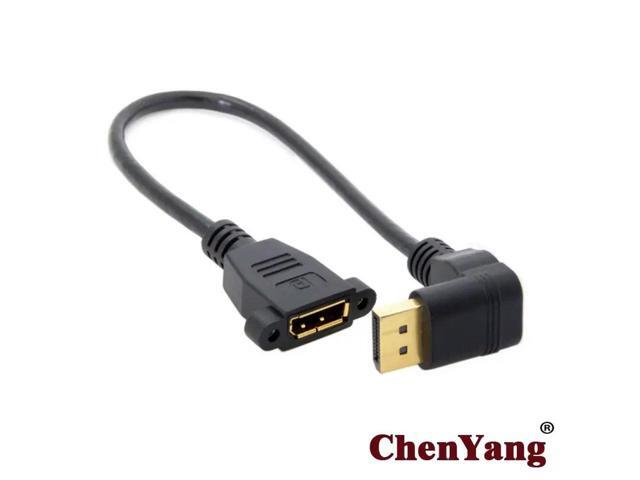 Click here for FOR Display Port Male to Female 90 Degree Up or Do... prices