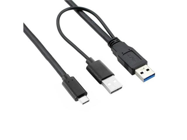 Click here for FOR USB 3.0 Male USB 2.0 Dual Power Data Y to Type... prices