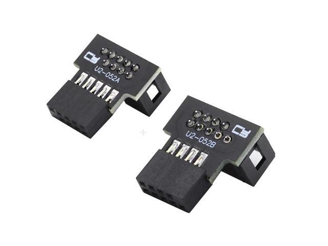 Click here for FOR 1set Down Up Angled 90 Degree Male to Female U... prices