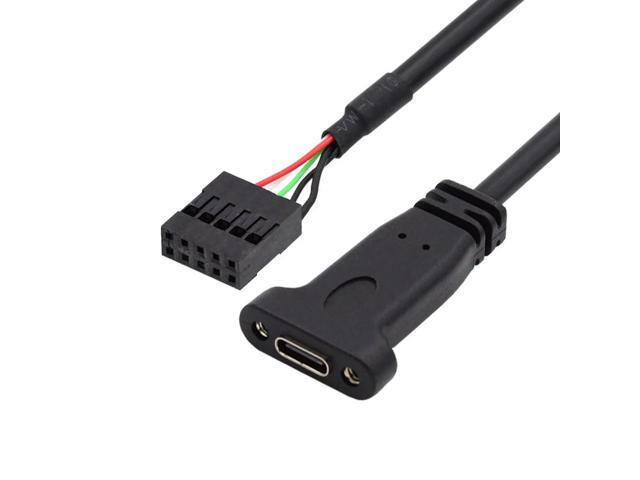 Click here for FOR USB 3.1 Type C 20cm Single Port USB-C Female t... prices