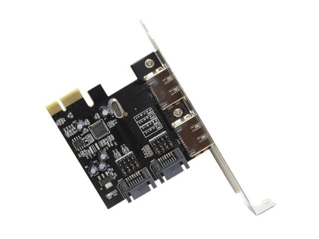 Click here for FOR PCI-E to 4 Ports SATA 3.0 ESATA PCIE SATA3 6Gb... prices