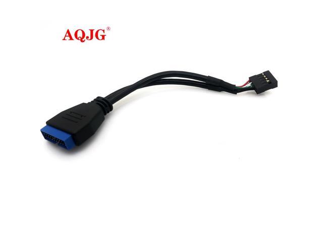Click here for FOR USB 3.0 to USB 2.0 Front Adapter Cable 9Pin Fe... prices