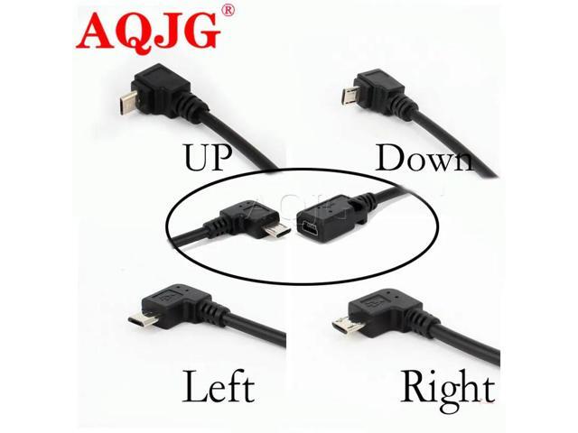 Click here for FOR 4Type L Shape Black Micro Mini USB Female to M... prices