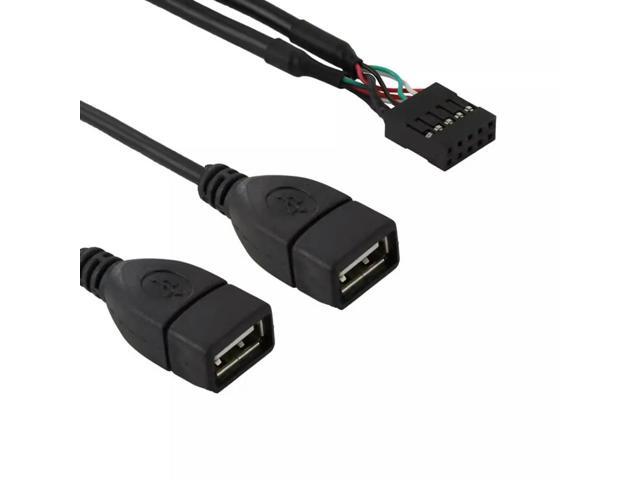 Click here for FOR Motherboard 9-pin to USB built-in dual-port 9P... prices