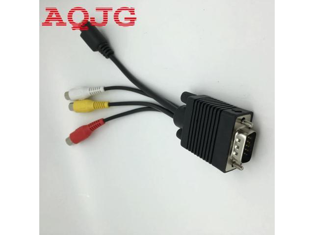 Click here for FOR 1pc 3 RCA Female Converter Cable VGA to Video... prices