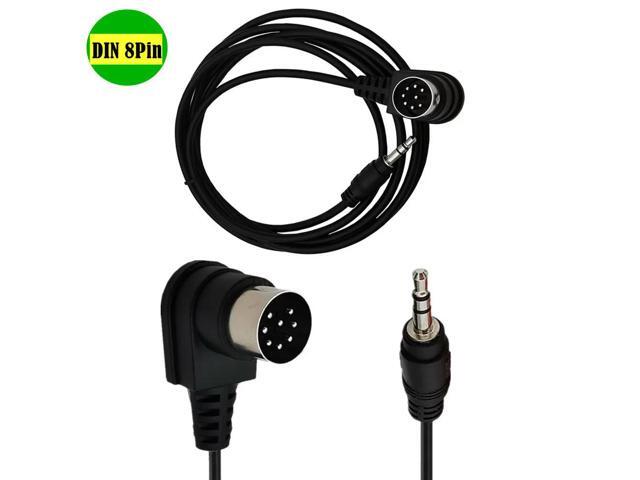 Click here for FOR 90 ° Din 8 Pin to DC3.5mm Cable Male Audio Ada... prices