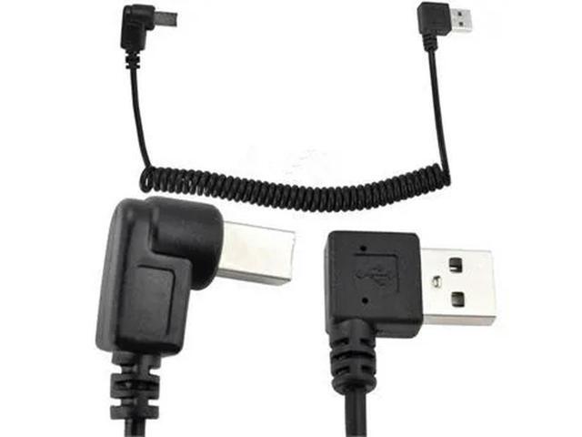 Click here for FOR 5FT Spiral Coiled Usb 2.0 B Right Male To Usb... prices