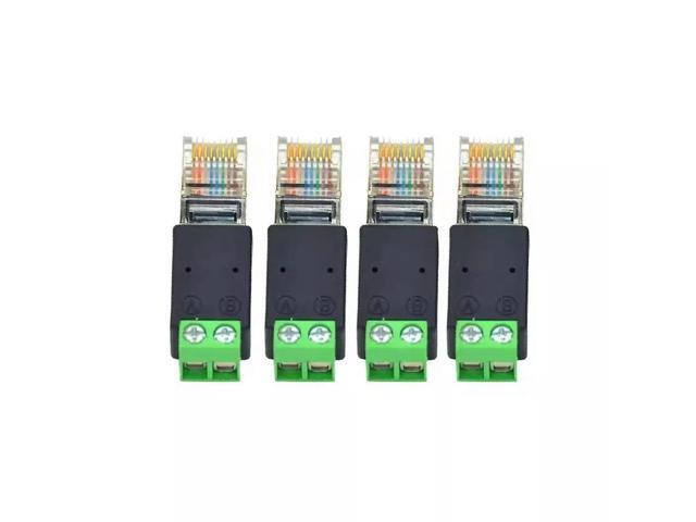 Click here for FOR RJ45 TO 2PIN 4PIN Terminal Rs485 Network Adapt... prices