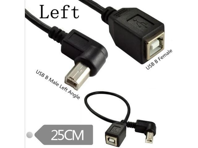 Click here for FOR Usb 2.0 B Female To 90 B Male Printer Short Ex... prices