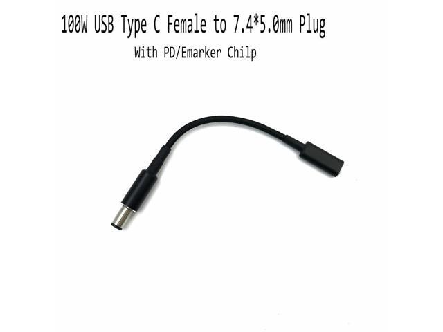 Click here for FOR 100W USB Type C Female to7.4*5.0mm Plug Conver... prices