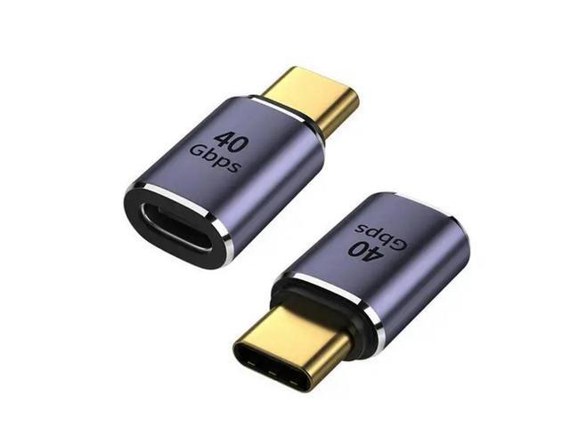 Click here for FOR 100W Metal USB 4.0 Type C Adapter OTG 40Gbps F... prices