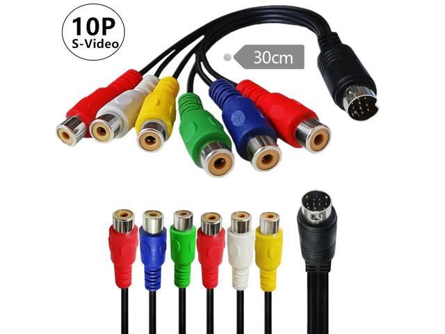 Click here for FOR 10 Pin Audio and Video DIN Cable S-Video 10Pin... prices