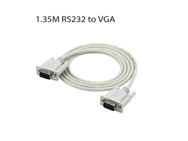 Click here for FOR RS232 DB9 9 Pin Male to VGA 15 Pin Male Adapte... prices