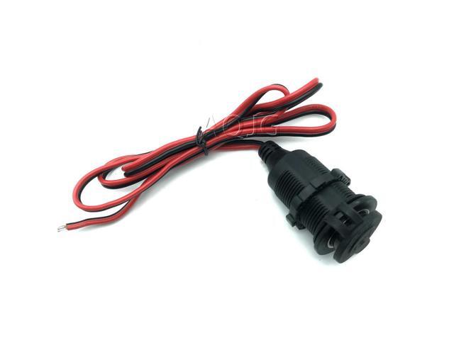 Click here for FOR 12/24V DC Female Car Cigar Plug Connector Adap... prices