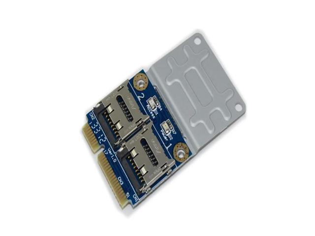 Click here for FOR 2 SSD HDD for Laptop Dual Micro SD SDHC SDXC T... prices