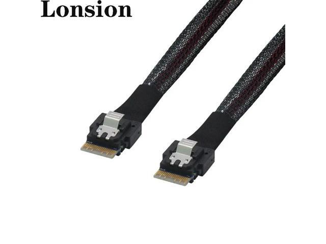 Click here for FOR Slimline SAS SFF-8654 4i 38P to SFF-8654 4I Se... prices